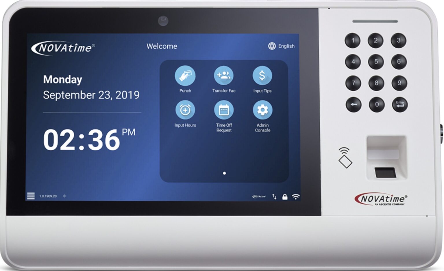 Andrews Technology > Data Collection > NT8000 Smart Time Clock ...